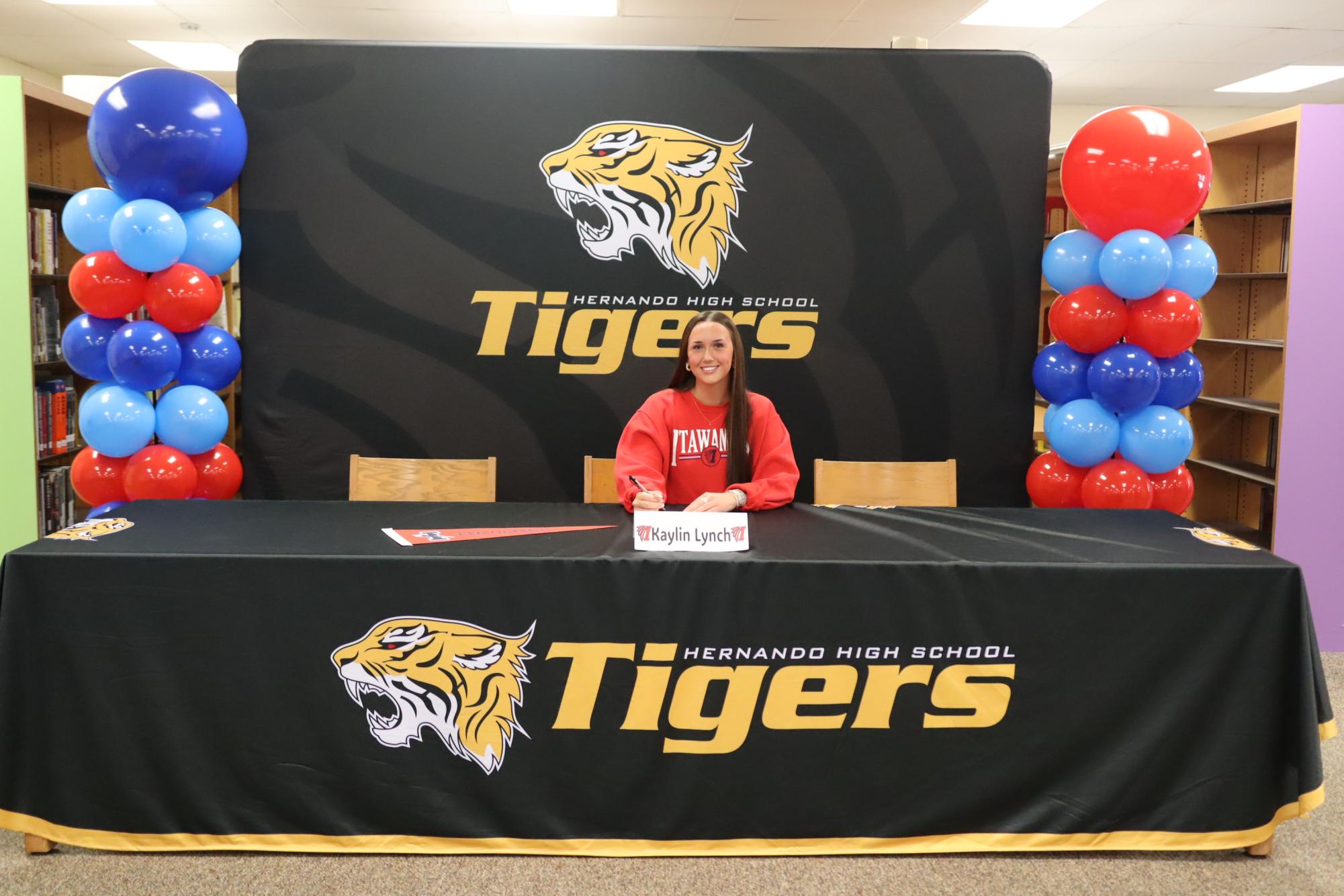 Hernando High School Senior Kaylin Lynch Signs with Itawamba Community ...